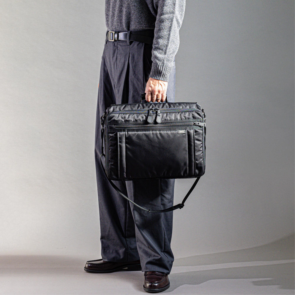 Official HARVEST LABEL Flyers Steed Men's Business Bag, Cordura and ...