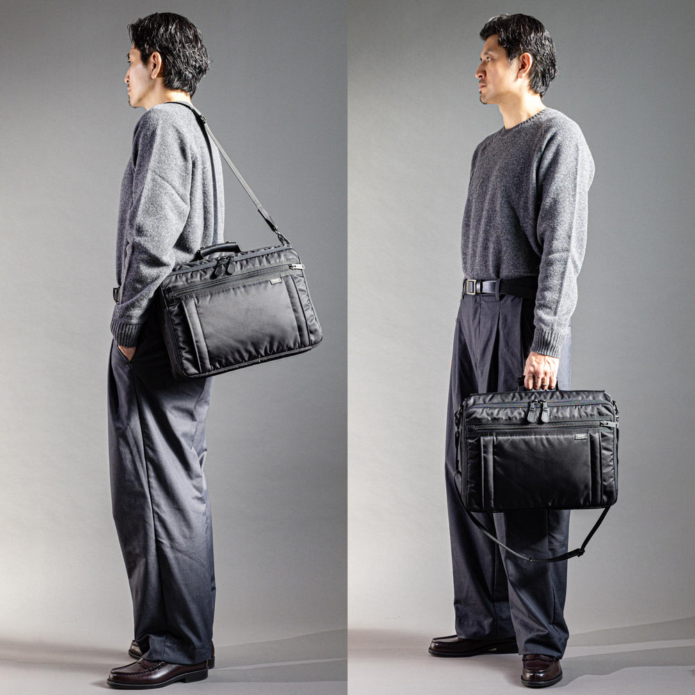 Official HARVEST LABEL Flyers Steed Men's Business Bag, Cordura and ...